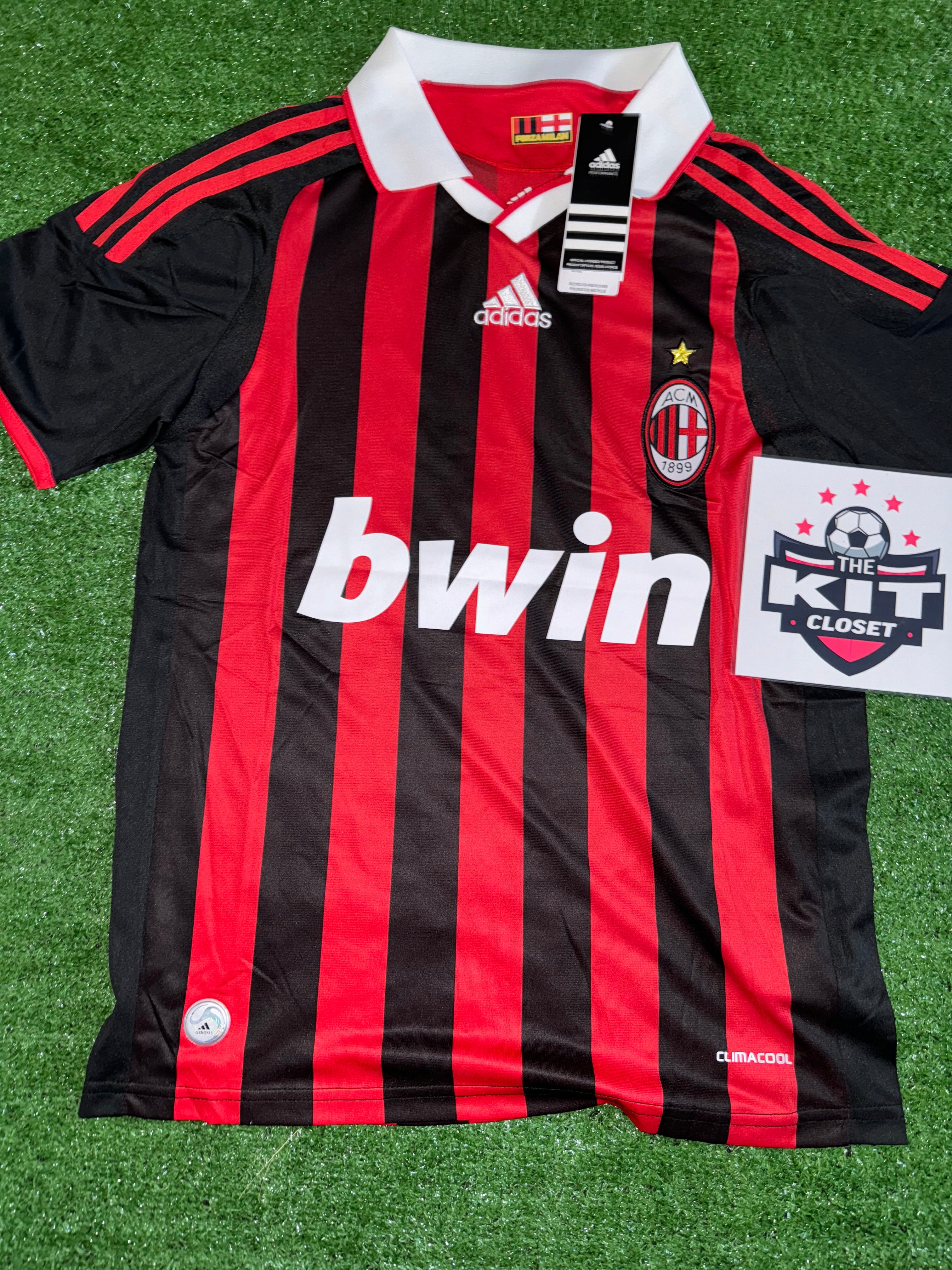 AC Milan 09/10 Home Jersey (Ronaldinho) – The Kit Closet